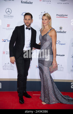 Carolin SCHAEFER, Siebenkaempferin, with Jan UDER, red carpet, Red ...