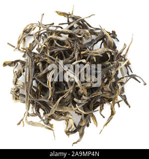 Wild arbor loose raw puerh from Guangbie mountains in Yunnan province ...