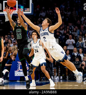 Ohio guard Jordan Dartis (35) in action during an NCAA college ...