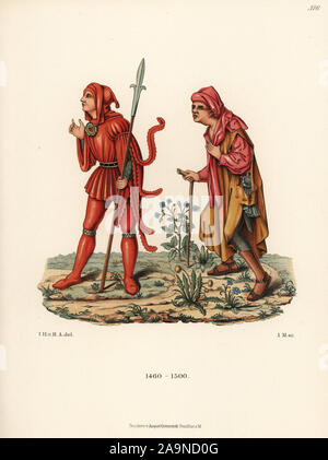 Messenger of the Middle Ages Stock Photo - Alamy