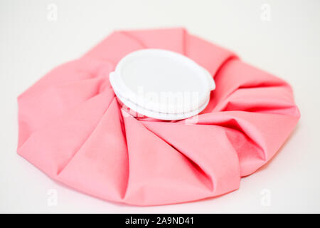 The Hot water bags for compresses to relieve pain and swelling.On white ...