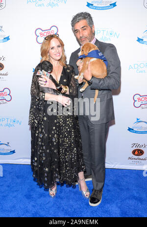 Jenny HUtt and Keith Hutt attend the North Shore Animal League, America ...