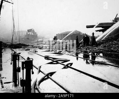 July 30, 1916 - Destruction by Enemy in U.S. - Ammunition explosion ...