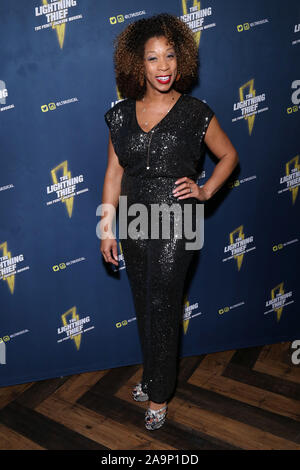 Opening night party for The Lightning Thief: The Percy Jackson Musical ...