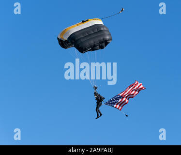 West Point Parachute Team Stock Photo - Alamy
