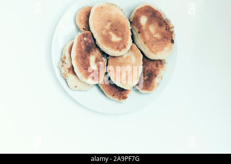 homemade fried patties, rustic style Stock Photo - Alamy