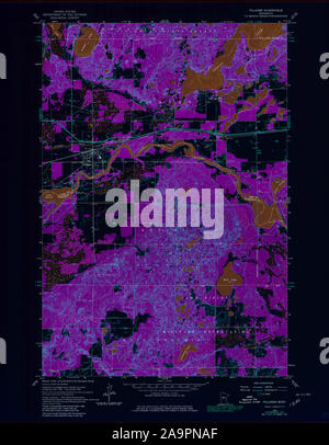 Pillager, Minnesota, map 1954, 1:24000, United States of America by ...