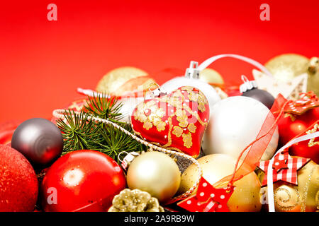 An image of a nice red christmas background Stock Photo - Alamy