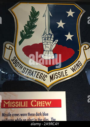 An Air Force Titan II intercontinental ballistic nuclear missile II ...