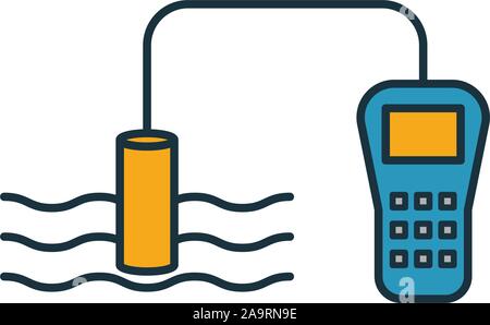 Water Quality Sensor icon. Simple element from sensors icons collection ...