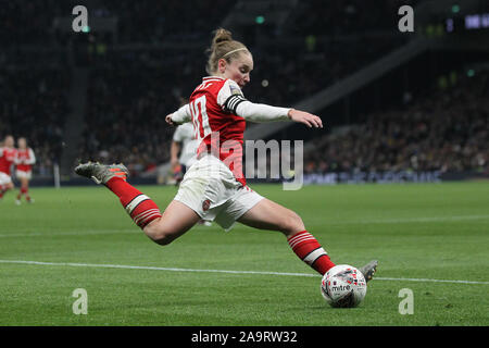 Arsenal's Kim Little during the Women's Super League match at the ...