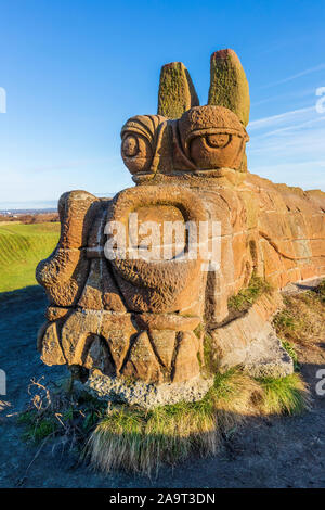 Stone carved dragon, The Great Protector of Irvine and Guardian of ...
