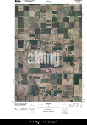 USGS TOPO Map MInnesota MN Skull Lake SW 505838 1966 24000 Inverted ...