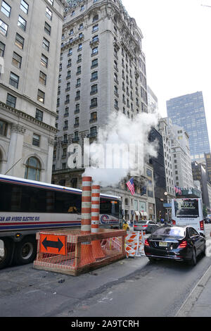 Nyc Sewer System manhole on Manhattan in New York City Stock Photo - Alamy
