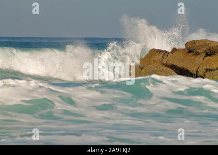 Picture of the Mediterranean sea surf taken in Ashkelon Marina, Israel ...