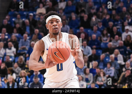 Saint Louis' Jordan Goodwin passes during the second half of an NCAA ...