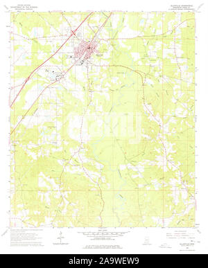 Ellisville, Mississippi, map 1964, 1:24000, United States of America by ...