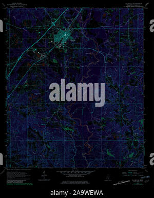 Ellisville, Mississippi, map 1964, 1:24000, United States of America by ...