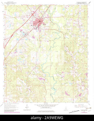 Ellisville, Mississippi, map 1964, 1:24000, United States of America by ...
