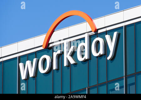 Nov 15, 2019 Pleasanton / CA / USA - Close up of Safeway sign at their ...