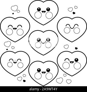 Black stickers set icons Stock Vector Image & Art - Alamy