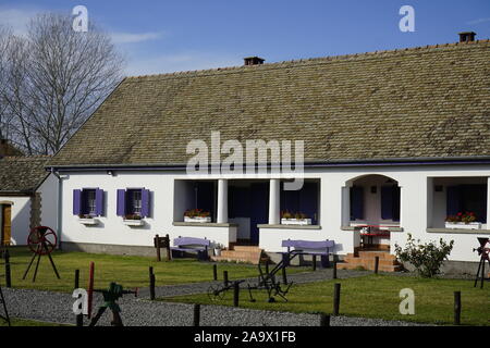 Zichy hotel Hungarian farm house Stock Photo - Alamy