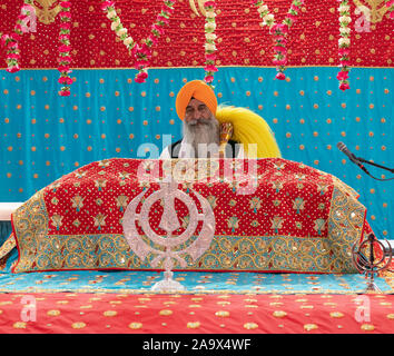 Priest Sawak Singh attends 550th Birthday of Guru Nanak Dev Ji ...