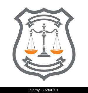 Law and Order Logo Stock Vector Image & Art - Alamy