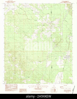 Pachuta, Mississippi, map 1983, 1:24000, United States of America by ...