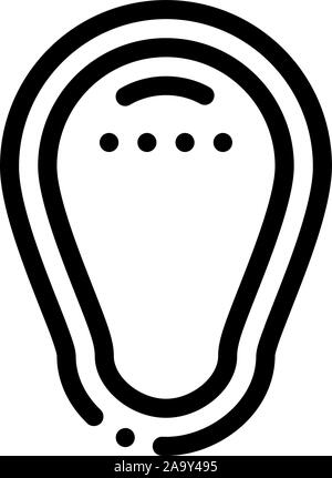 Groin Protection Icon Vector Outline Illustration Stock Vector Image ...
