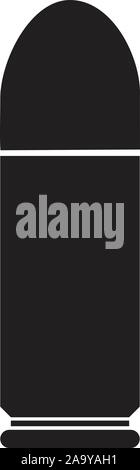 9mm bullet symbol - Military icon Stock Vector Image & Art - Alamy