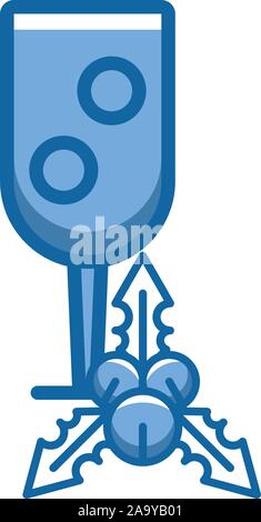 merry christmas leafs and seeds Stock Vector Image & Art - Alamy