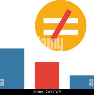 Inequality icon, Balance icon. Justice vector icons, scales icons ...