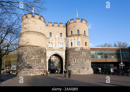 Hahnen city Gate in Cologne Stock Photo - Alamy