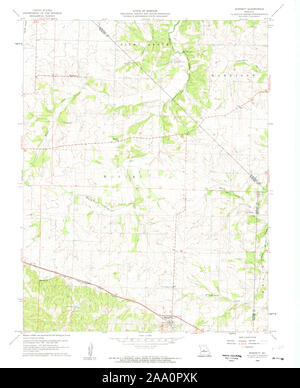 Barnett, Missouri, map 1960, 1:24000, United States of America by ...