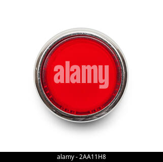 push-button fire alarm isolated on white background Stock Photo - Alamy