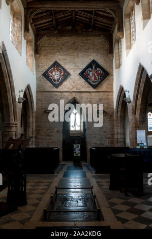 St. Mary the Virgin Church, Fawsley, Northamptonshire, England, UK ...