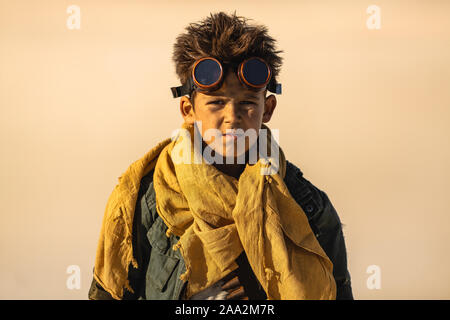 Nuclear post apocalypse survivor Stock Photo - Alamy