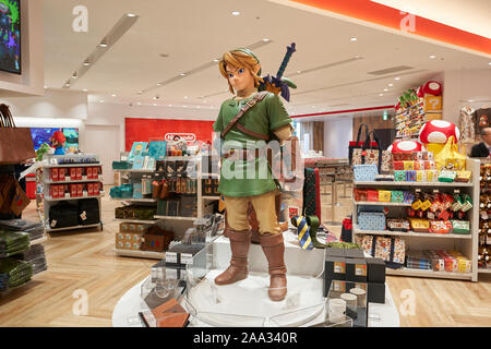 Nintendo's first official store Nintendo TOKYO is unveiled during the ...