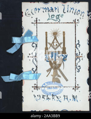 TOASTS IN GERMAN; ALL OTHER MATERIAL EXCEPT MENU IN GERMAN; NAMES ...