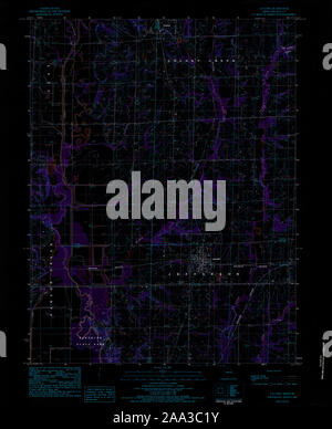 Map of Laclede in Missouri Stock Photo - Alamy