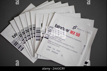 "Estradot" Hormone or Estrogen replacement therapy. "Novartis ...