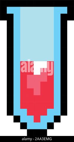 tube test pixel art style icon Stock Vector Image & Art - Alamy