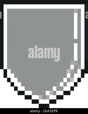 shield guard 8 bits pixelated style icon Stock Vector Image & Art - Alamy