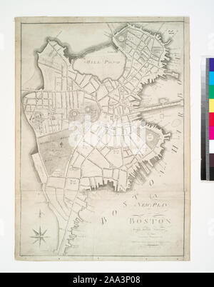 A new plan of Boston: from actual surveys 1878 by Carleton, Osgood ...