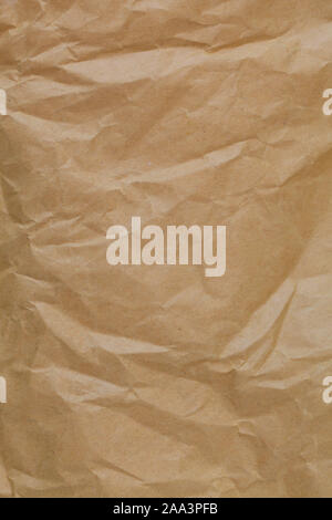 Full Format Texture Of Creased Brown Paper Stock Photo - Alamy