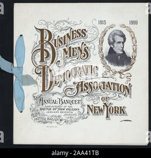 The Annual Banquet in honor of Democratic Congressmen Elect in New York ...