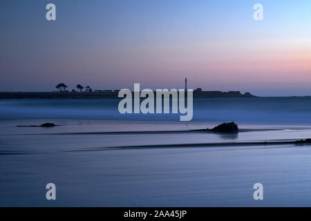 Sunset at Point Arena Lighthouse on the Pacific Coast of California ...