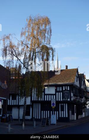 bishops stortford town centre high street ,a quaint historic market ...