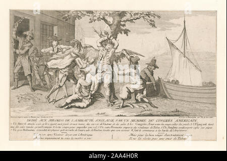 Allegory of the Franco-American alliance, 1778 Stock Photo - Alamy